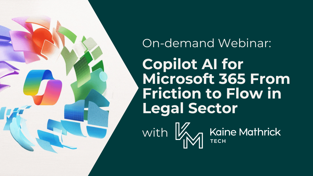 On Demand Webinar Copilot Ai For Legal Sector